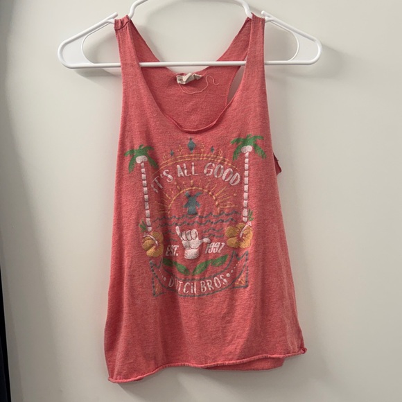 Dutch Bros | Tops | Dutch Bros Its All Good Tank Top | Poshmark